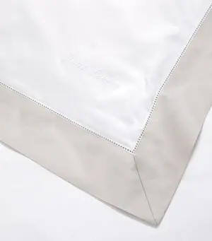Ralph Lauren Cotton Langdon Duvet Cover - Silver