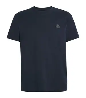Moose Knuckles Cotton Crescent T-shirt - Navy