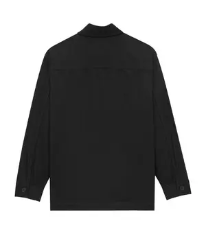 Saint Laurent Cotton-linen Cassandre Overshirt