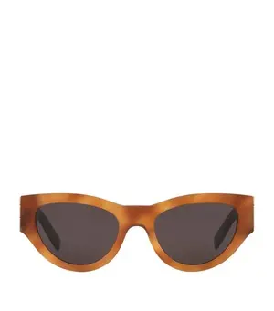 Saint Laurent Acetate Sl M94 Sunglasses - Brown