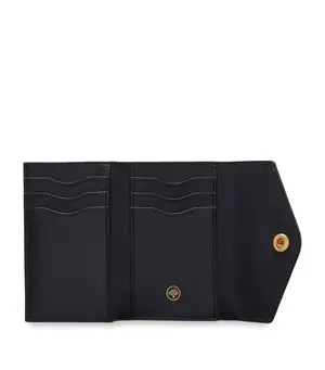Mulberry Leather Folded Multi-card Wallet
