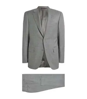 Canali Wool 2-piece Suit - Grey