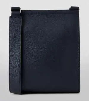 Mulberry Leather Messenger Bag - Blue