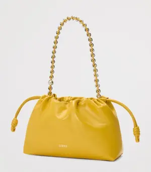 Loewe Medium Leather Flamenco Shoulder Bag