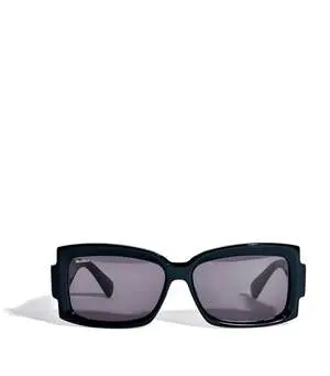 Max Mara Acetate Square-frame Sunglasses - Black