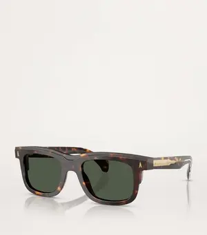 Moncler Acetate Me6004 Sunglasses - Brown