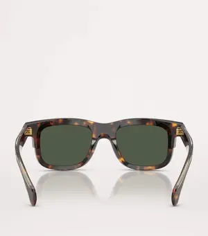 Moncler Acetate Me6004 Sunglasses - Brown