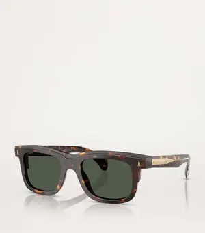Moncler Acetate Me6004 Sunglasses - Brown