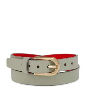 CHRISTIAN LOUBOUTIN Bettina Leather Bracelet Green