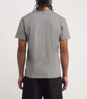 Ami Cotton Logo T-shirt - Grey