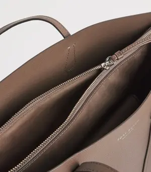 Tory Burch Leather Perry Tote Bag - Brown