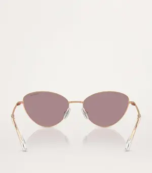 SWAROVSKI Sk7014 Sunglasses - Gold