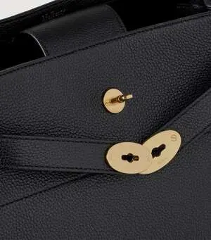 Mulberry Large Leather Islington Bucket Bag - Black