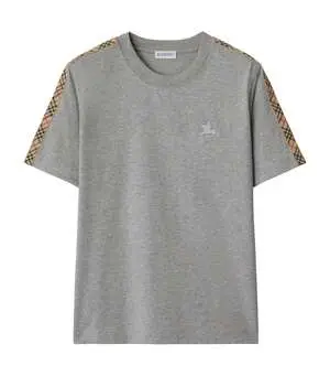 Burberry Straight Hem T-shirts For Women