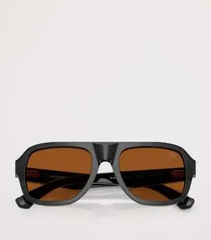 Burberry Pilot Sunglasses - Grey