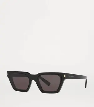 Saint Laurent Acetate Sunglasses 0ys000516 - Black
