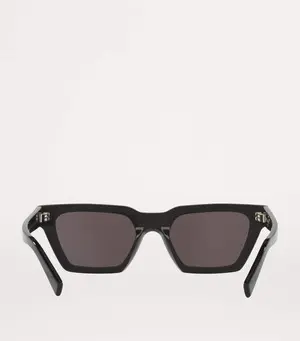 Saint Laurent Acetate Sunglasses 0ys000516 - Black