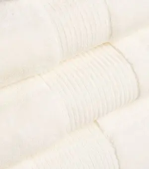 Harrods Organic Cotton Bath Sheet - Ivory