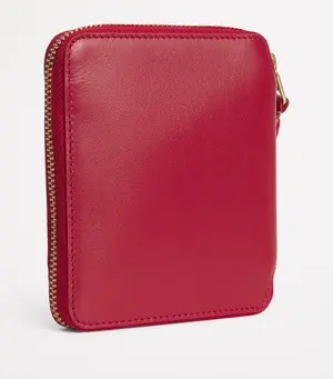 Comme Des Garçons Leather Zipped Wallet