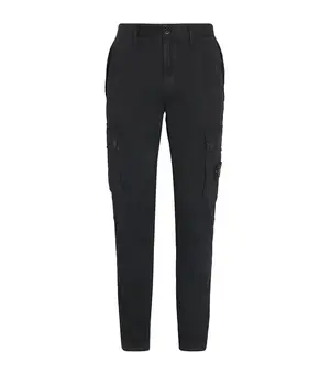 Stone Island Slim Cargo Trousers - Black