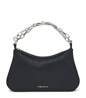 Alexander McQueen Lambskin T-bar Mini Shoulder Bag