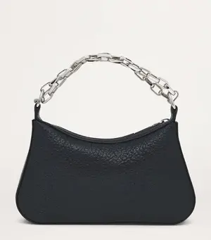 Alexander McQueen Lambskin T-bar Mini Shoulder Bag