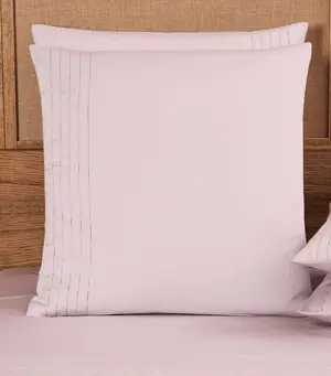 Frette Cotton Lush Ajour Square Pillowcase Set - Pink