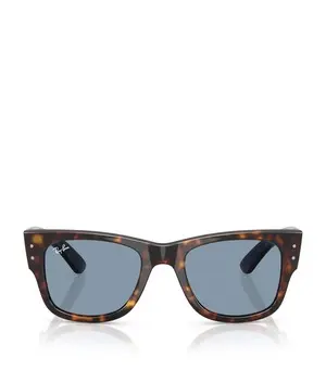 Ray-ban Mega Wayfarer Sunglasses - Brown