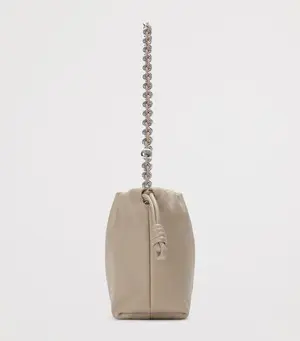Loewe Medium Leather Flamenco Shoulder Bag - Green