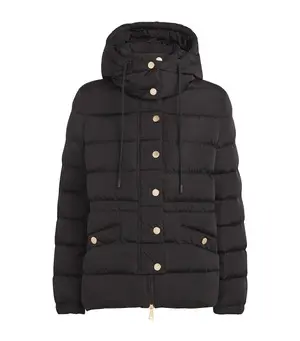 Max Mara Down Water-repellent Puffer Jacket - Black