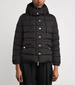 Max Mara Down Water-repellent Puffer Jacket - Black