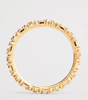 SUZANNE KALAN Yellow And Diamond Tech Ring Jackets