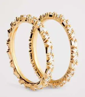 SUZANNE KALAN Yellow And Diamond Tech Ring Jackets