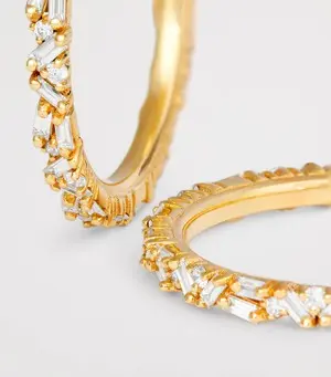 SUZANNE KALAN Yellow And Diamond Tech Ring Jackets