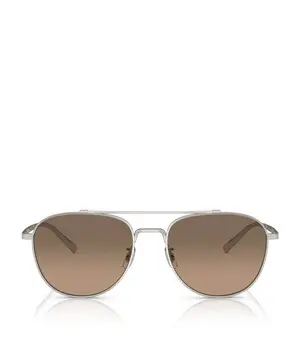 Oliver Spencer Titanium Sunglasses - Silver