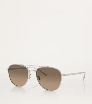 Oliver Spencer Titanium Sunglasses - Silver