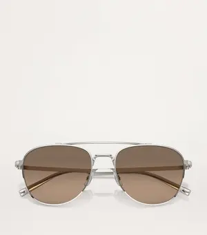 Oliver Spencer Titanium Sunglasses - Silver