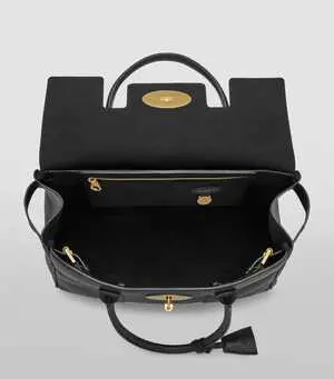 Mulberry Leather Bayswater Shoulder Bag - Black