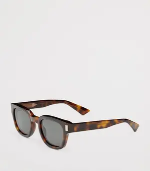 Saint Laurent Acetate Sl 838 Sunglasses - Brown