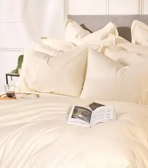 Harrods Chester King Duvet Cover Set - Ivory