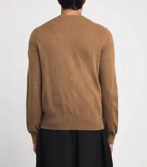 Play Comme Des Garcon Wool Cardigan With Heart Logo