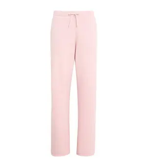 Harrods Cashmere Wide-leg Sweatpants