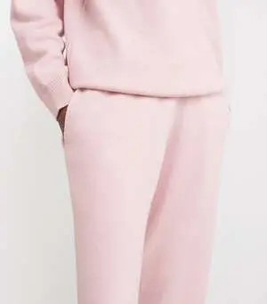Harrods Cashmere Wide-leg Sweatpants