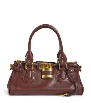 Chloé Leather Paddington Top-handle Bag - Brown