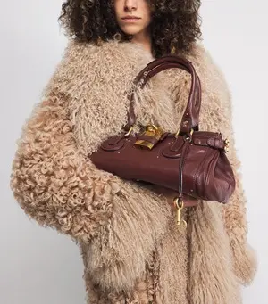 Chloé Leather Paddington Top-handle Bag - Brown