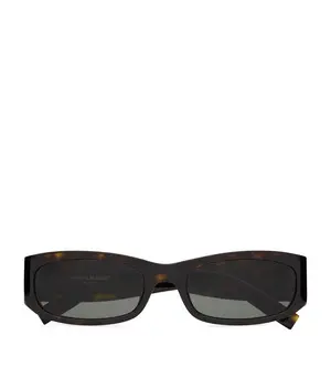 Saint Laurent Acetate Sl M152 Sunglasses - Brown
