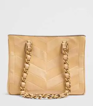 Valentino Garavani Small Lambskin Laseine Tote