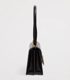 Valentino Garavani Leather Top Handle Bag - Black