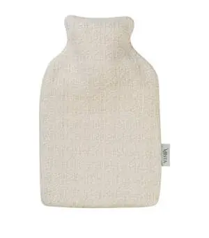 ARAMINTA CAMPBELL Small Alpaca-blend Hot Water Bottle - White