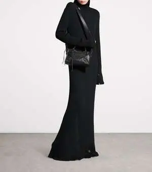 Balenciaga Mini Leather Le City Top-handle Bag - Black
